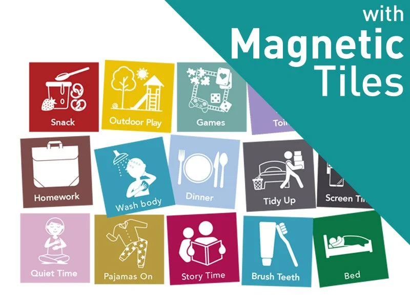 Family daily chore planner chart | Magnetic — Remindables : Making Life ...