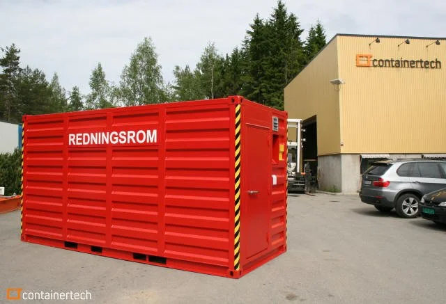 Redningsmodul 4 meter — Containertech