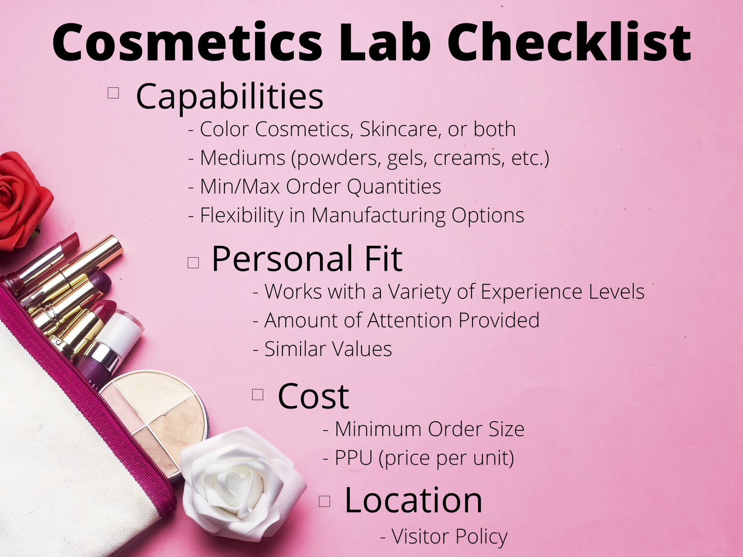 A Checklist for the Perfect Cosmetics Lab in Texas (and Other Places ...