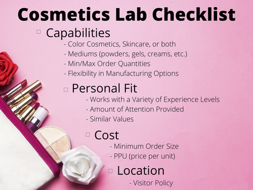 A Checklist for the Perfect Cosmetics Lab in Texas (and Other Places ...