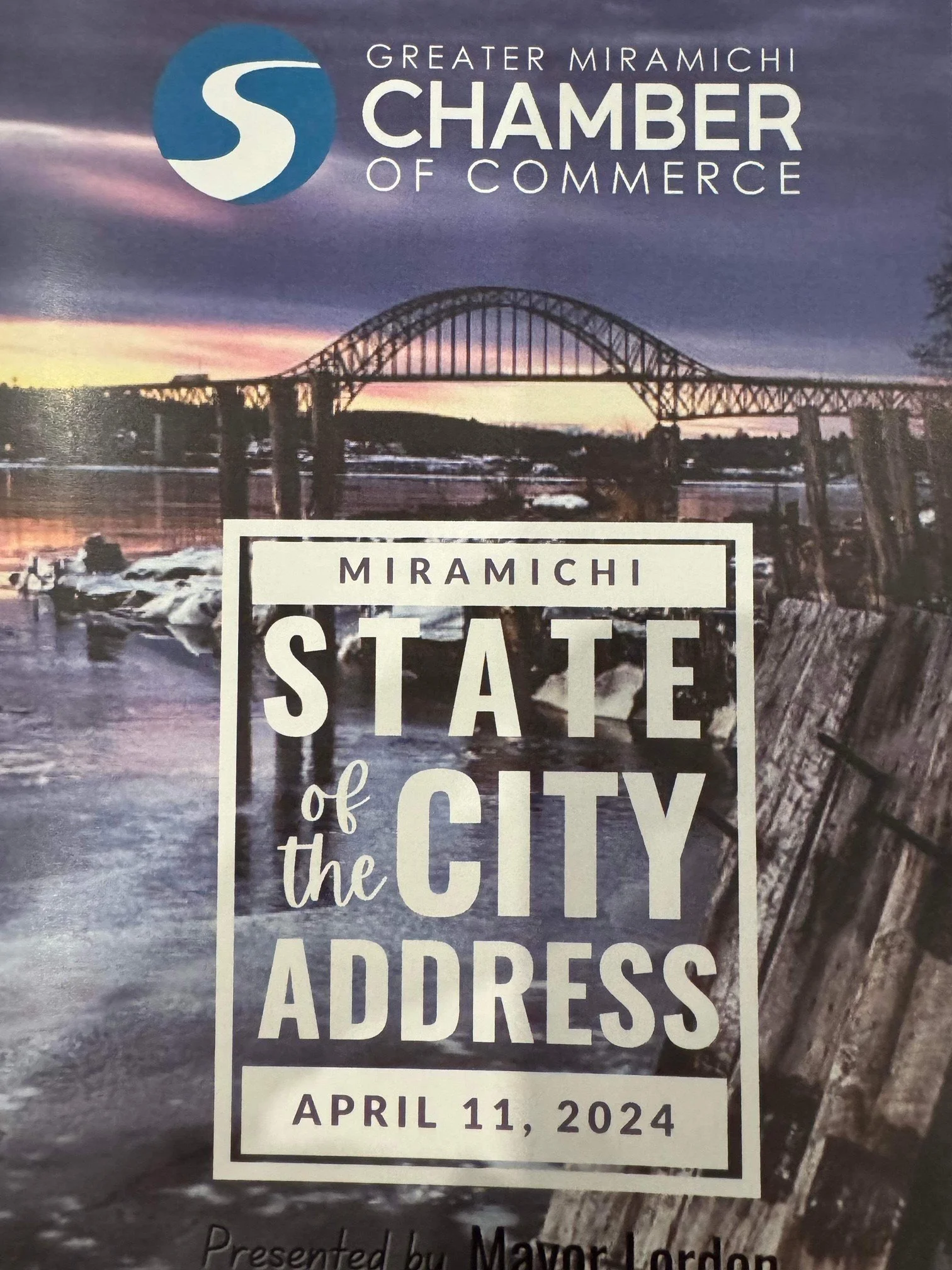 State of the City Address — City of Miramichi