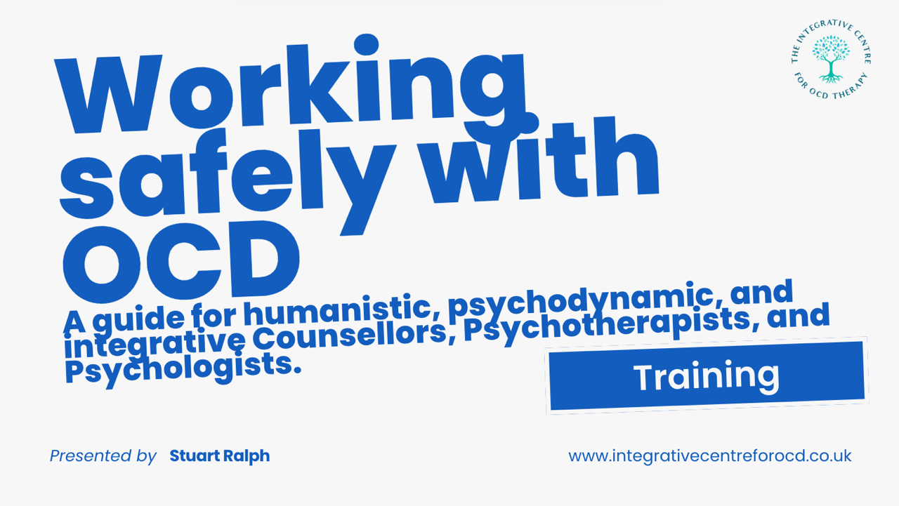 On-demand therapist trainings — The Integrative Centre for OCD Therapy