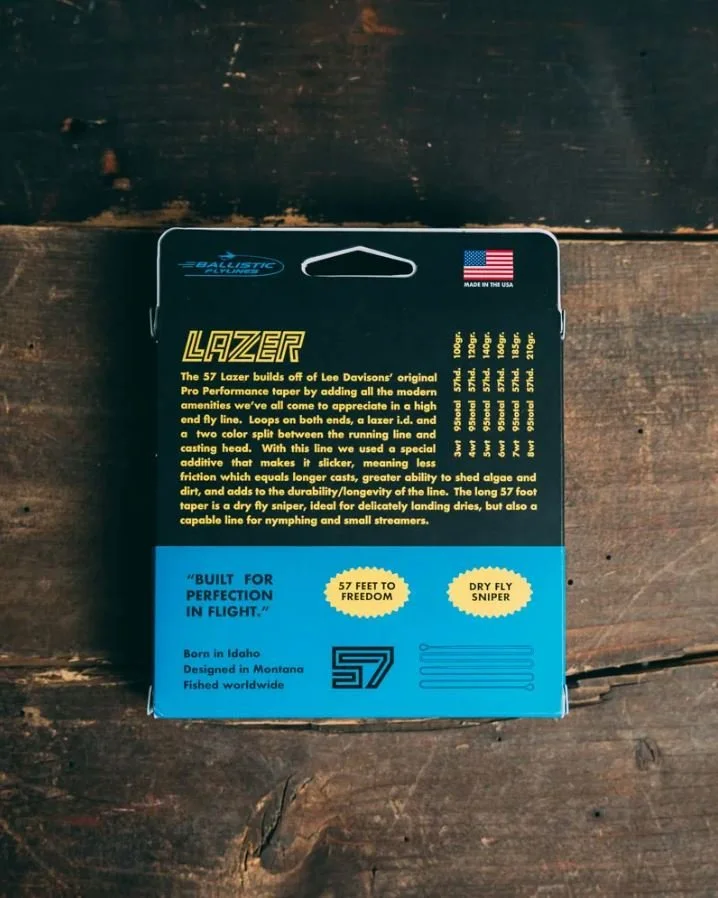 lazer 57 — BALLISTIC FLYLINES