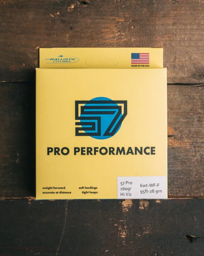 pro performance single hand line — BALLISTIC FLYLINES