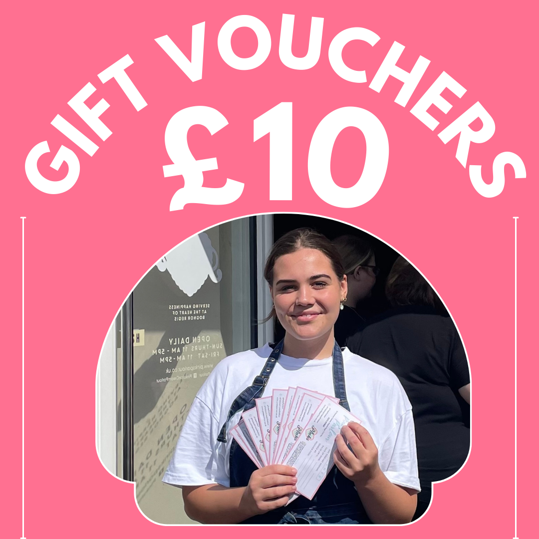 £10 Gift Voucher — Pinks Parlour