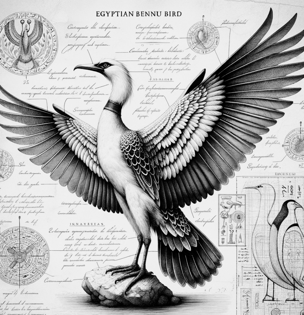 Rising from the Ashes: The Egyptian Bennu — Amr Saleh