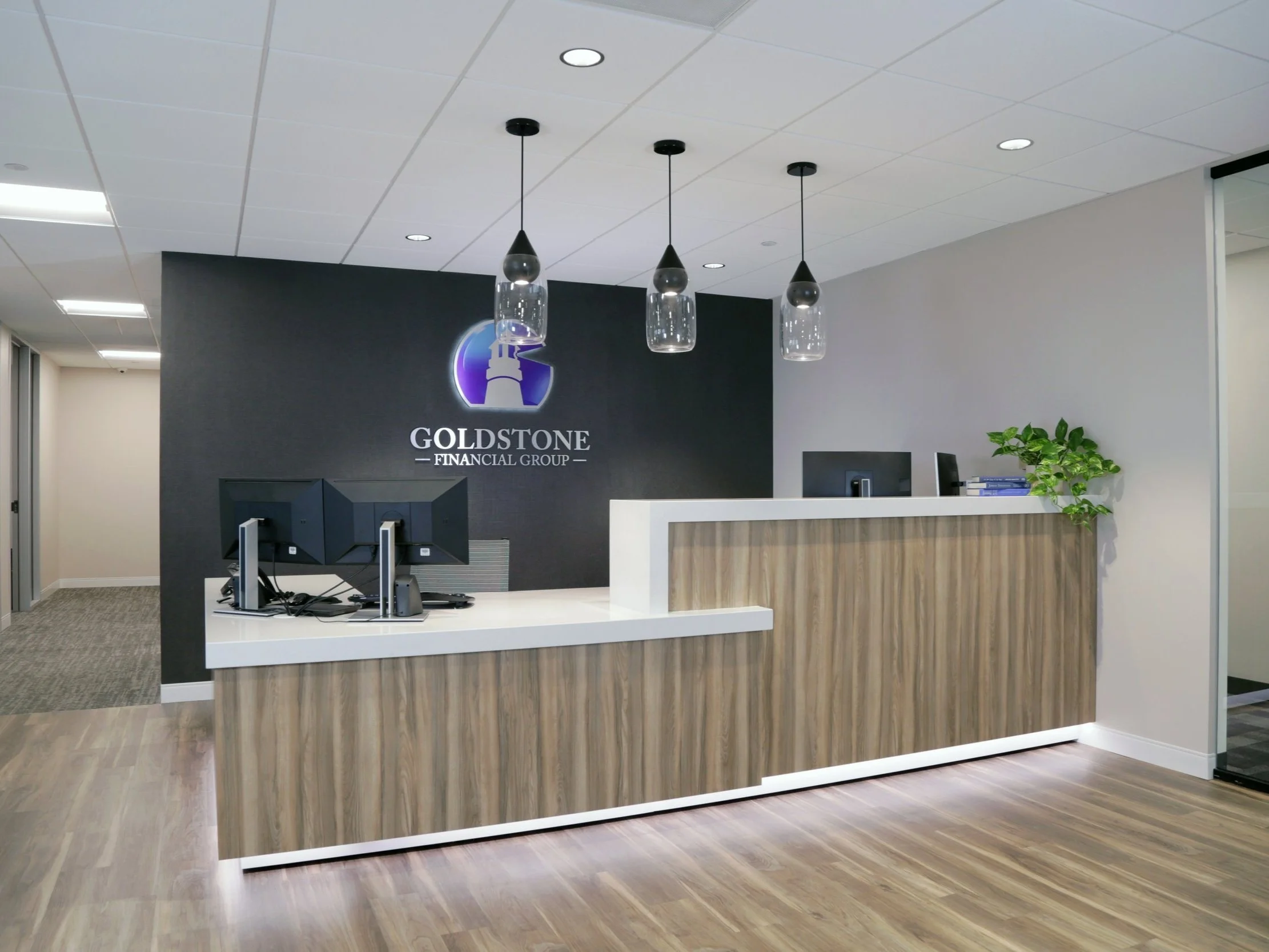 Custom Reception Desks — Rieke Interiors
