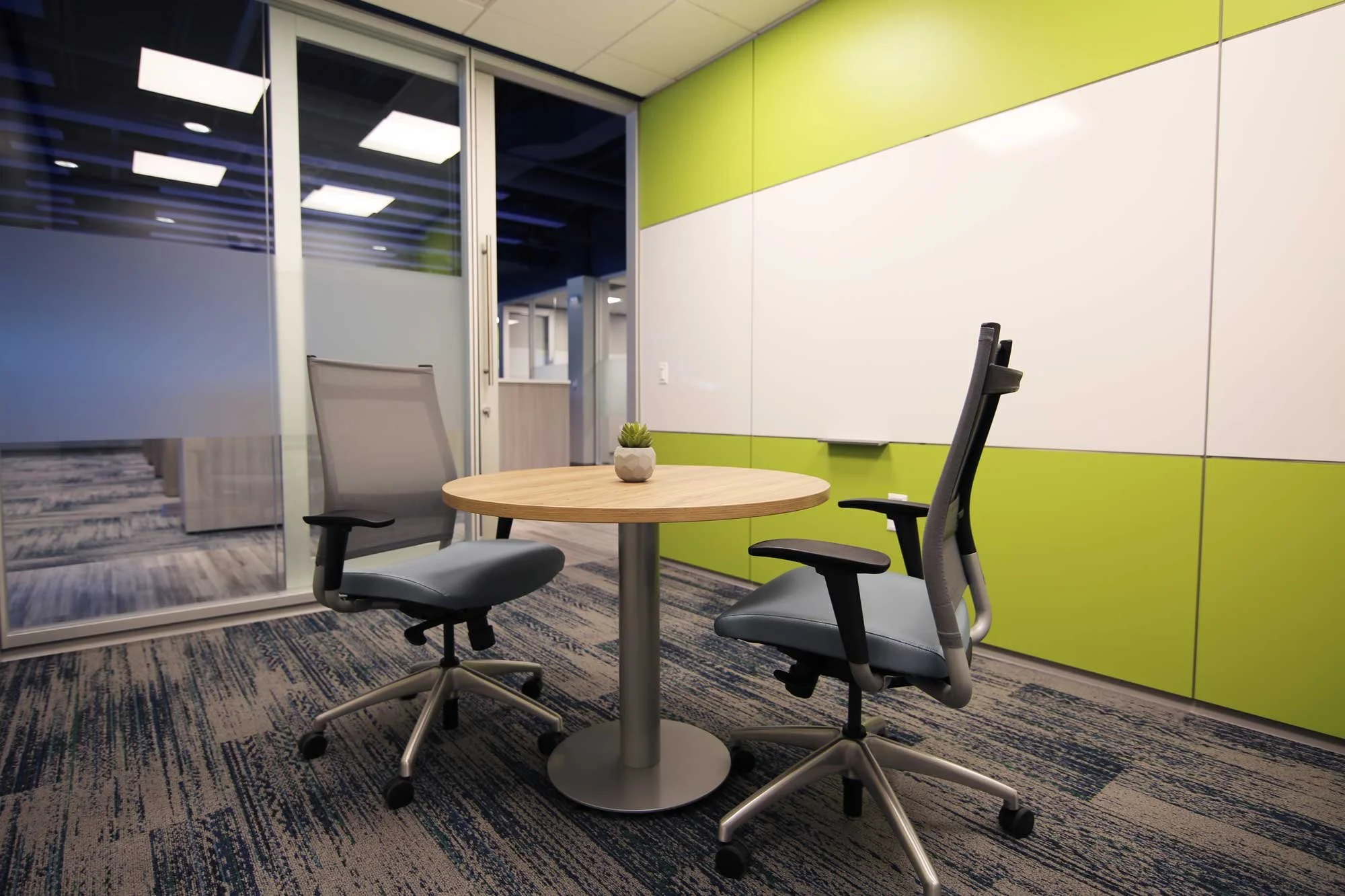 Choosing the Right Panel Height for Your Office — Rieke Interiors