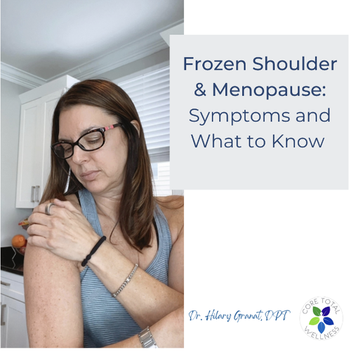 Frozen Shoulder & Menopause: Symptoms and What to Know