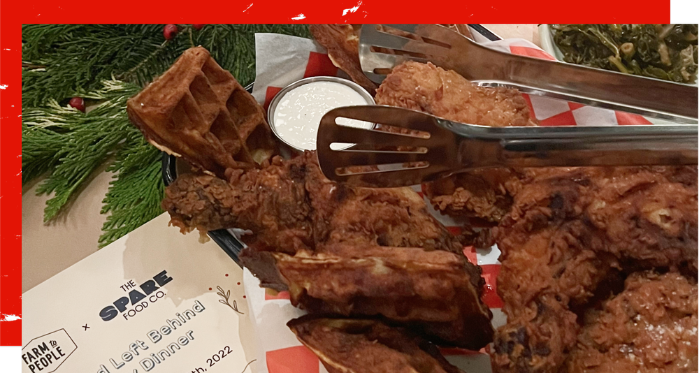 No Food Left Behind Dinner At Farm To People — The Spare Food Co.