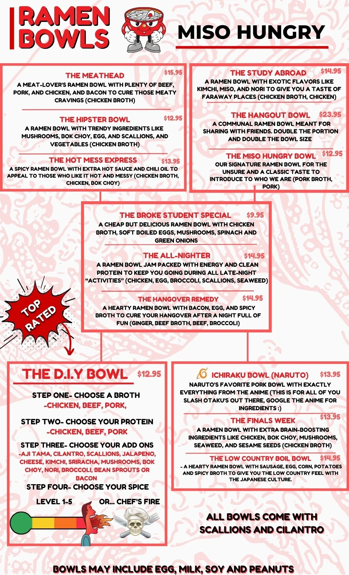 Menu 1 — Miso Hungry Noodle Bar