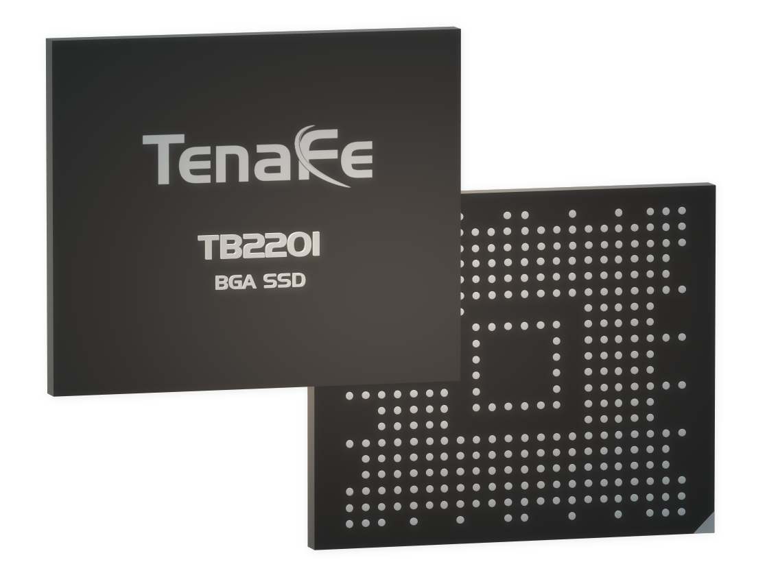 TB2201 PCIe® Gen 4 BGA SSD — TenaFe