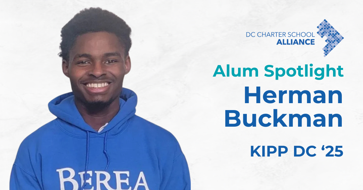 Alumni Spotlight: Herman Buckman — DC Charter School Alliance