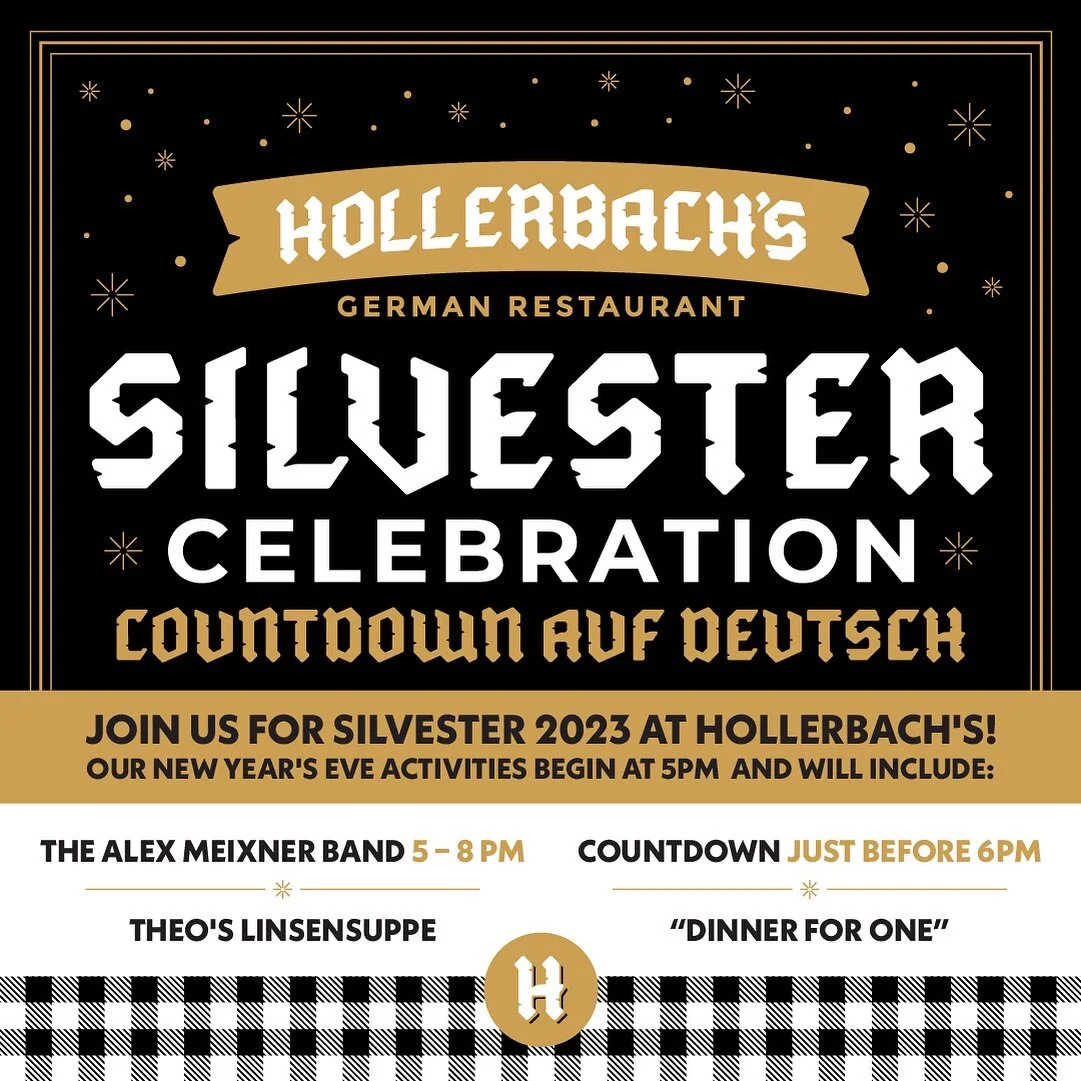 Restaurant Menu — Hollerbach's