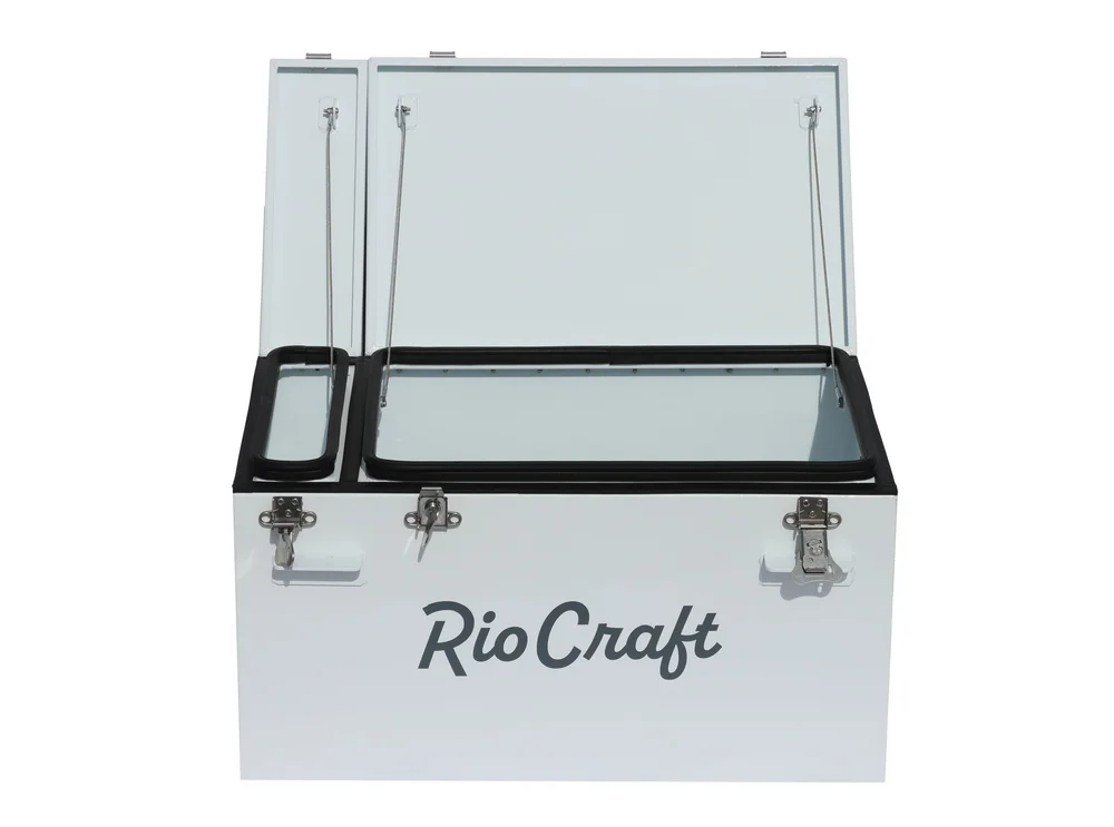 Powder Coated Dry Boxes | Dual Lid — Rio Craft
