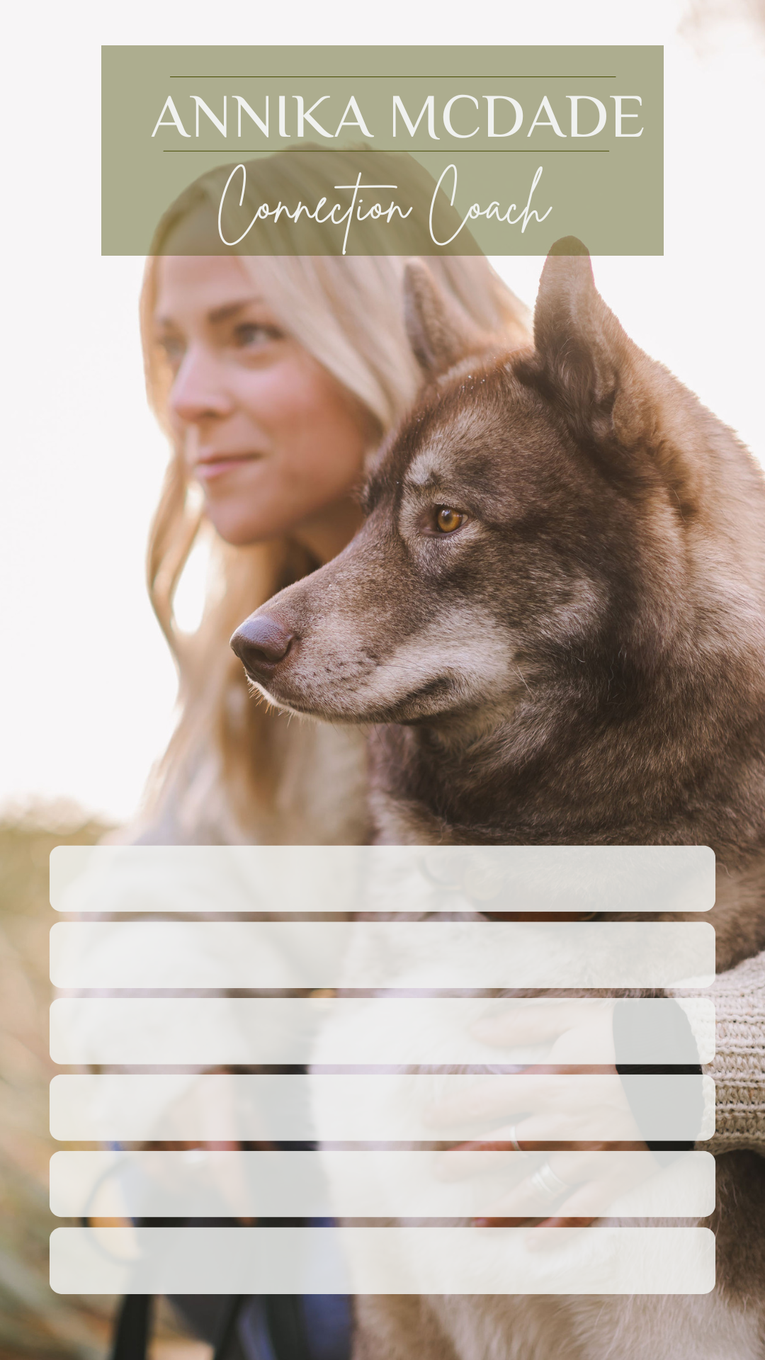 Links Annika — Canine Connection Training