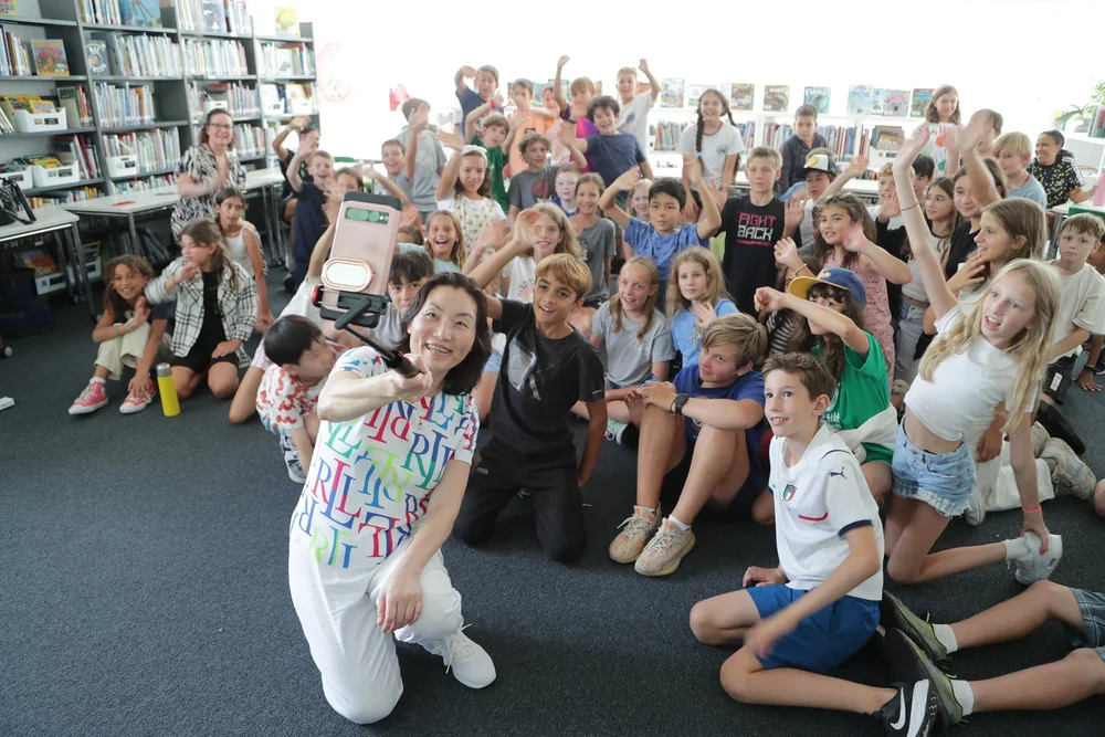 Visiting Author Ying Chang Compestine — AIS Vienna