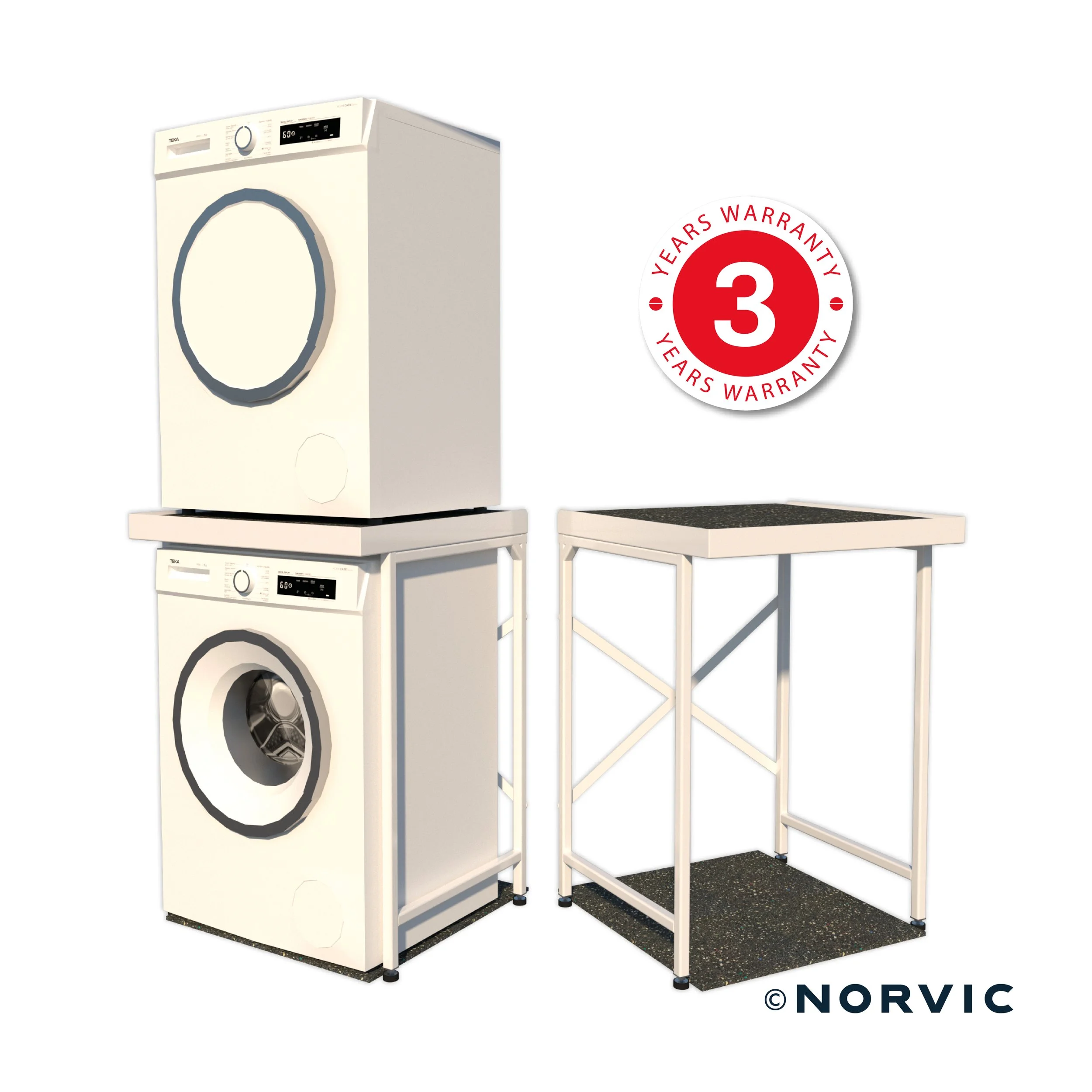 Norvic: Washing Machine and Tumble Dryer Appliance Stands