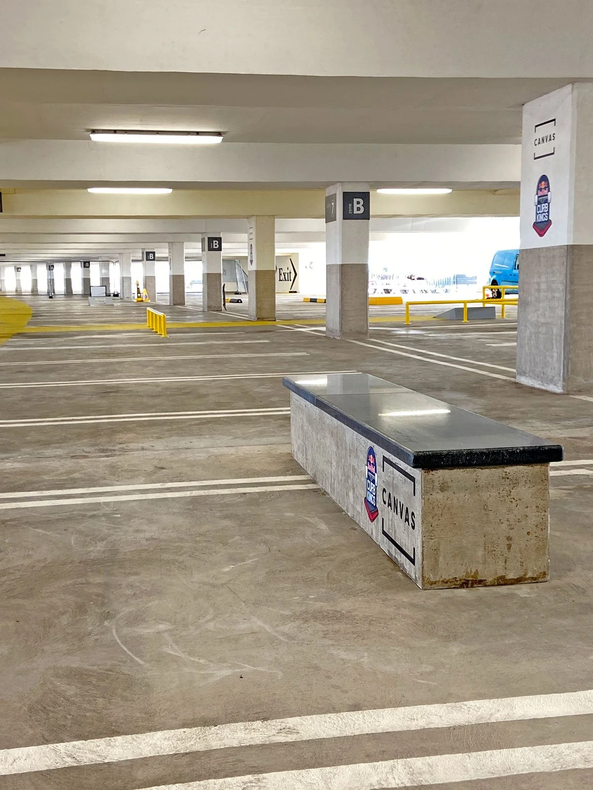 Cabot Circus Car Park Skate Spot — CANVAS Skateparks and Public Spaces