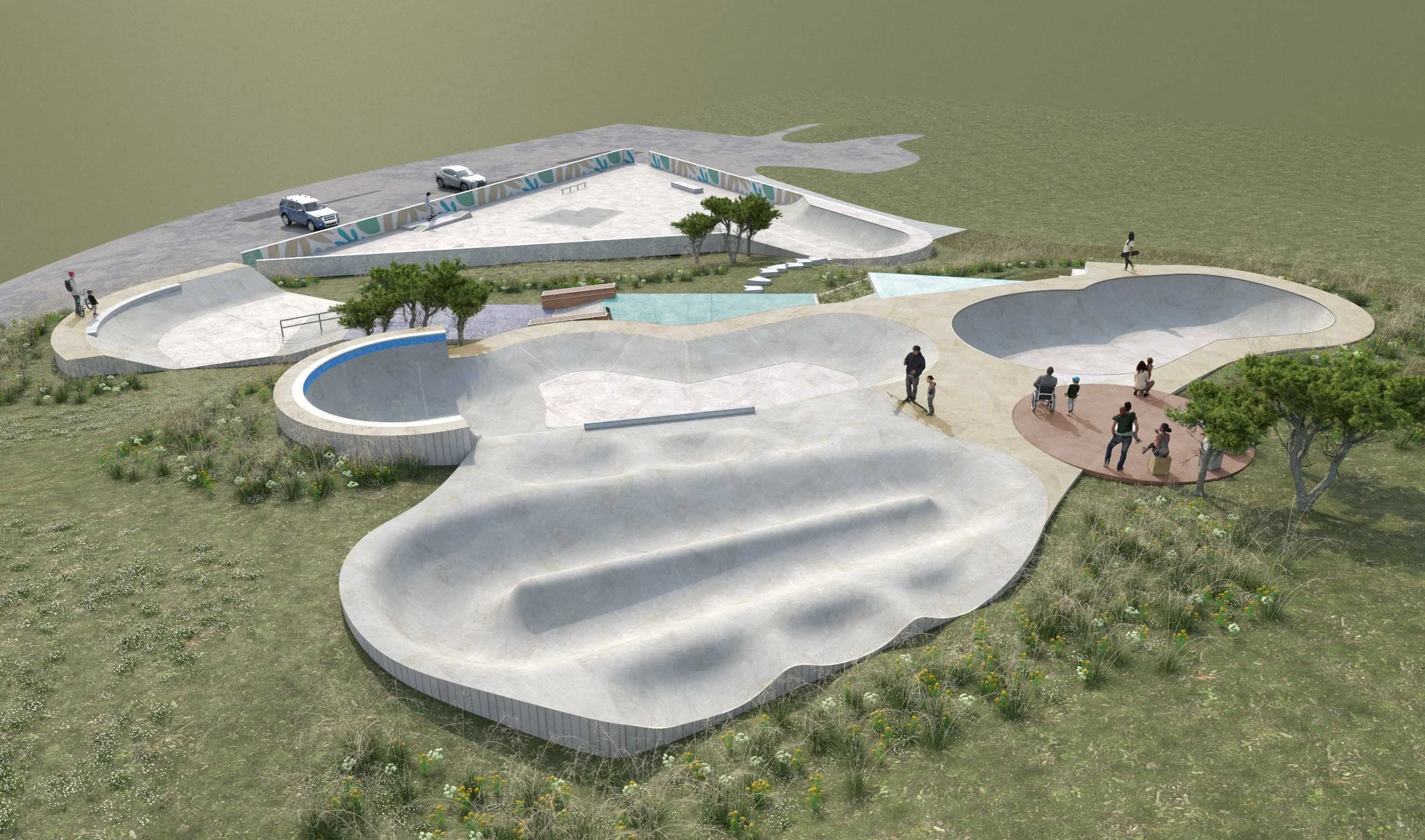 Cable Park Skatepark — CANVAS Skateparks and Public Spaces
