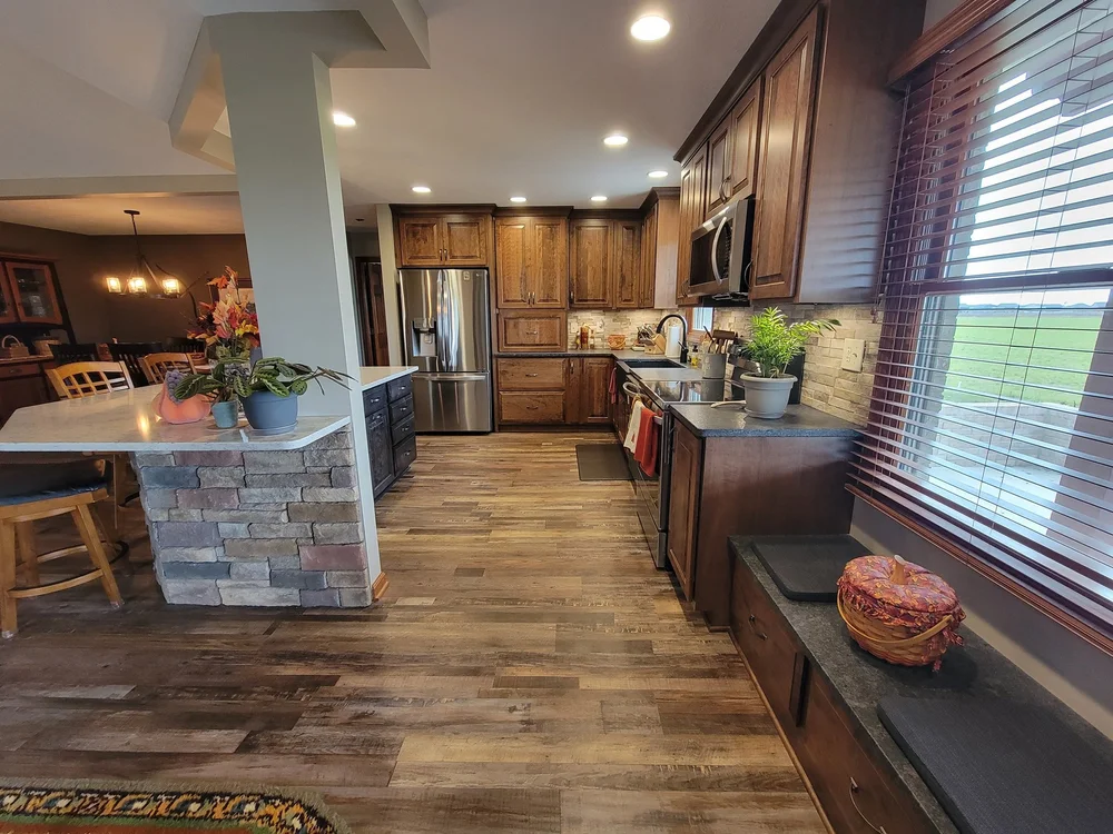 Rustic Kitchen — Northwood Homes
