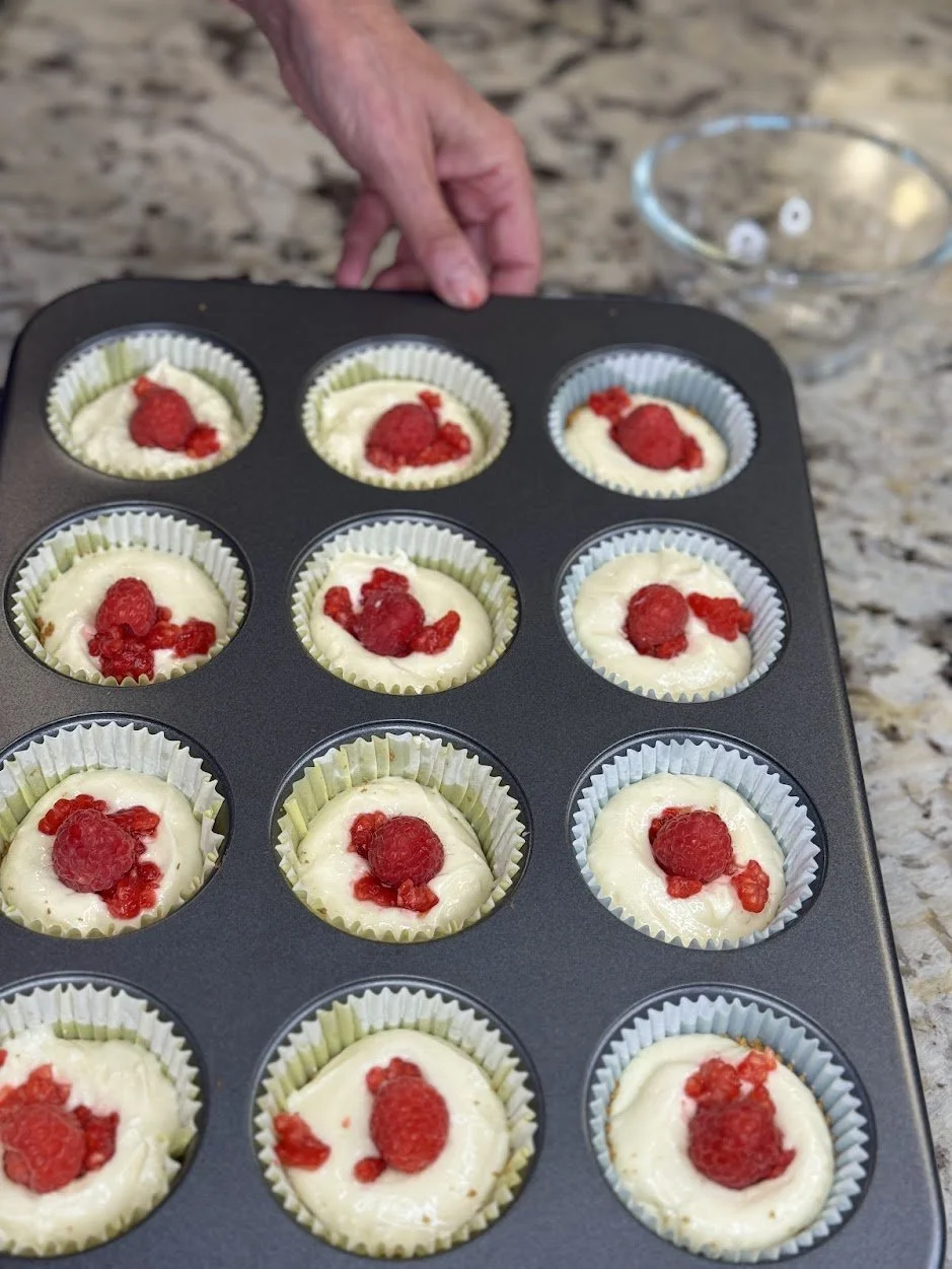 Raspberry Bliss Cheesecake Bites — Tastes & Treks
