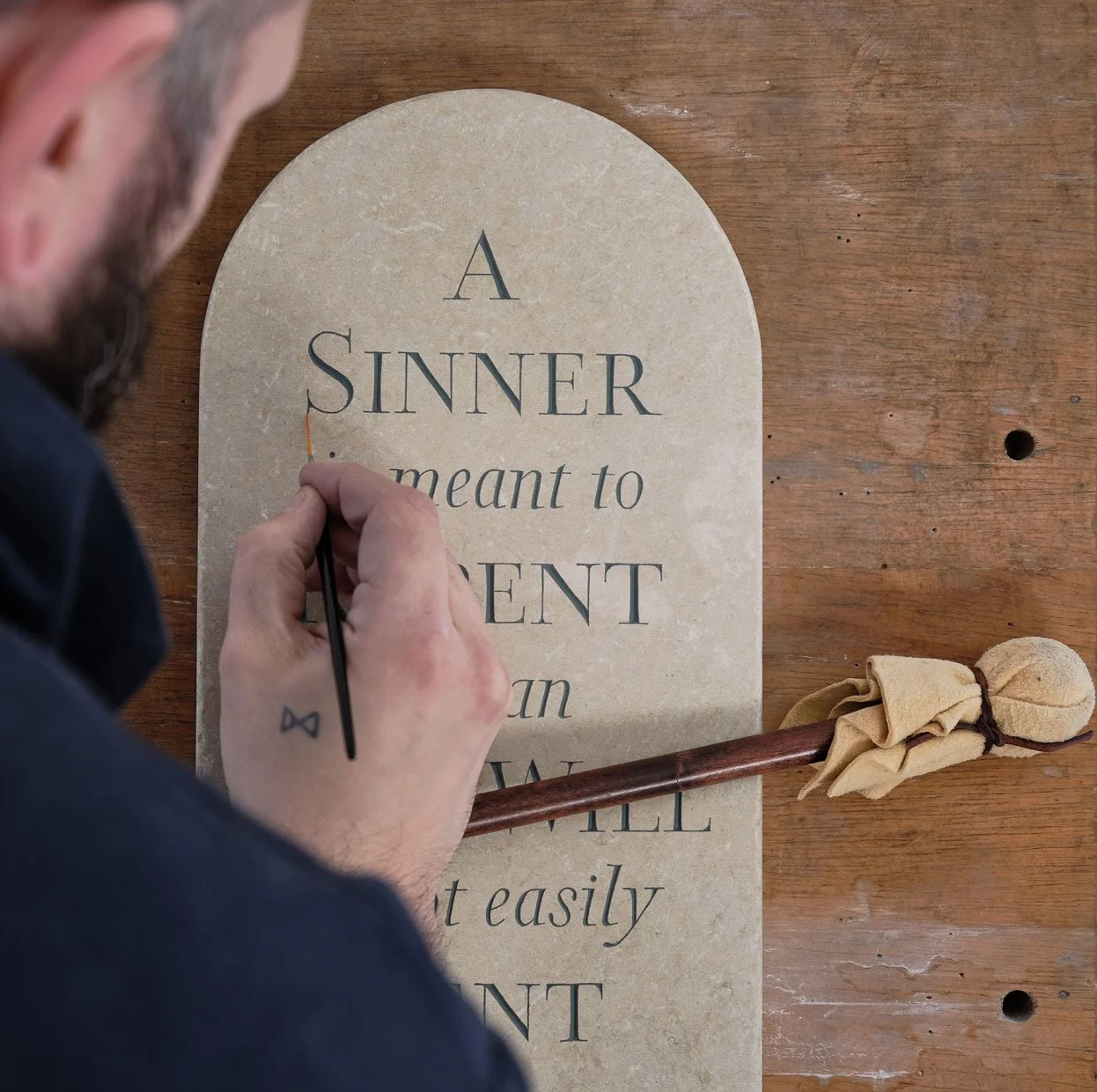 Bespoke handcarved memorials and cremation stones — Memorial Workshop