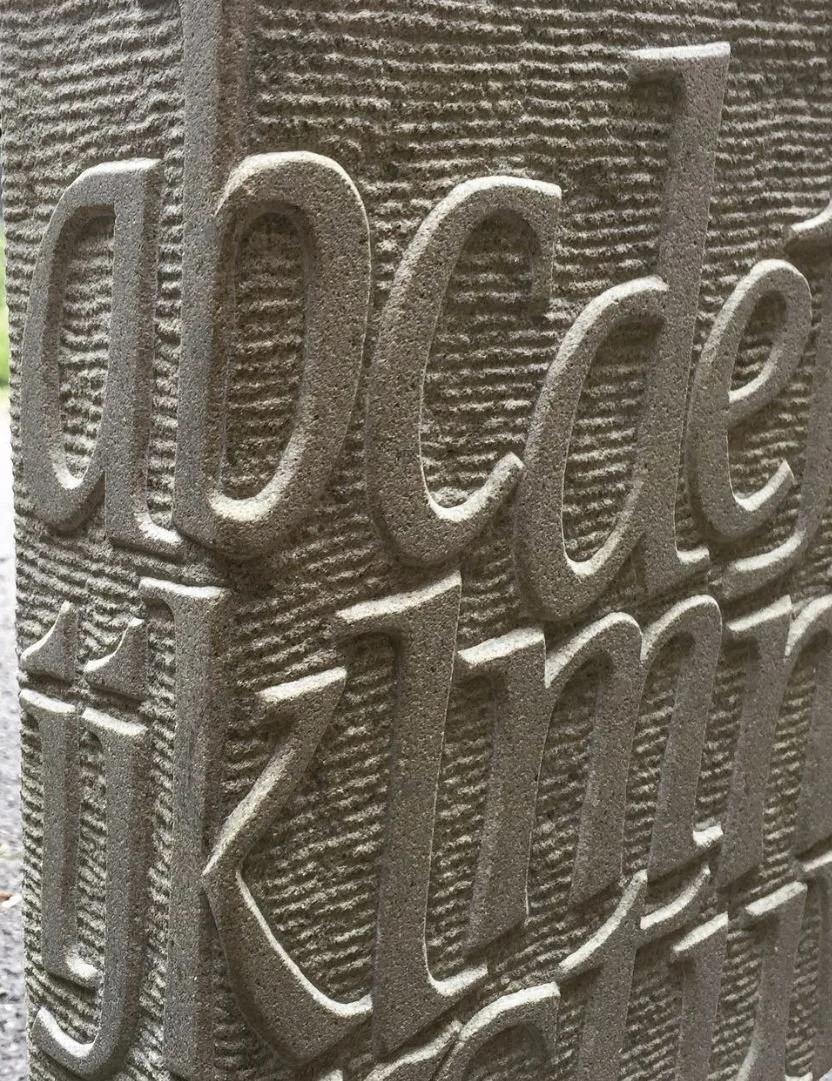 Bespoke handcarved memorials and cremation stones — Memorial Workshop