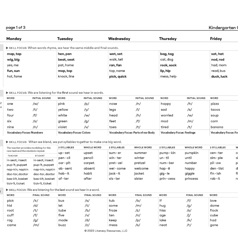 Heggerty — Shop — J and J Literacy