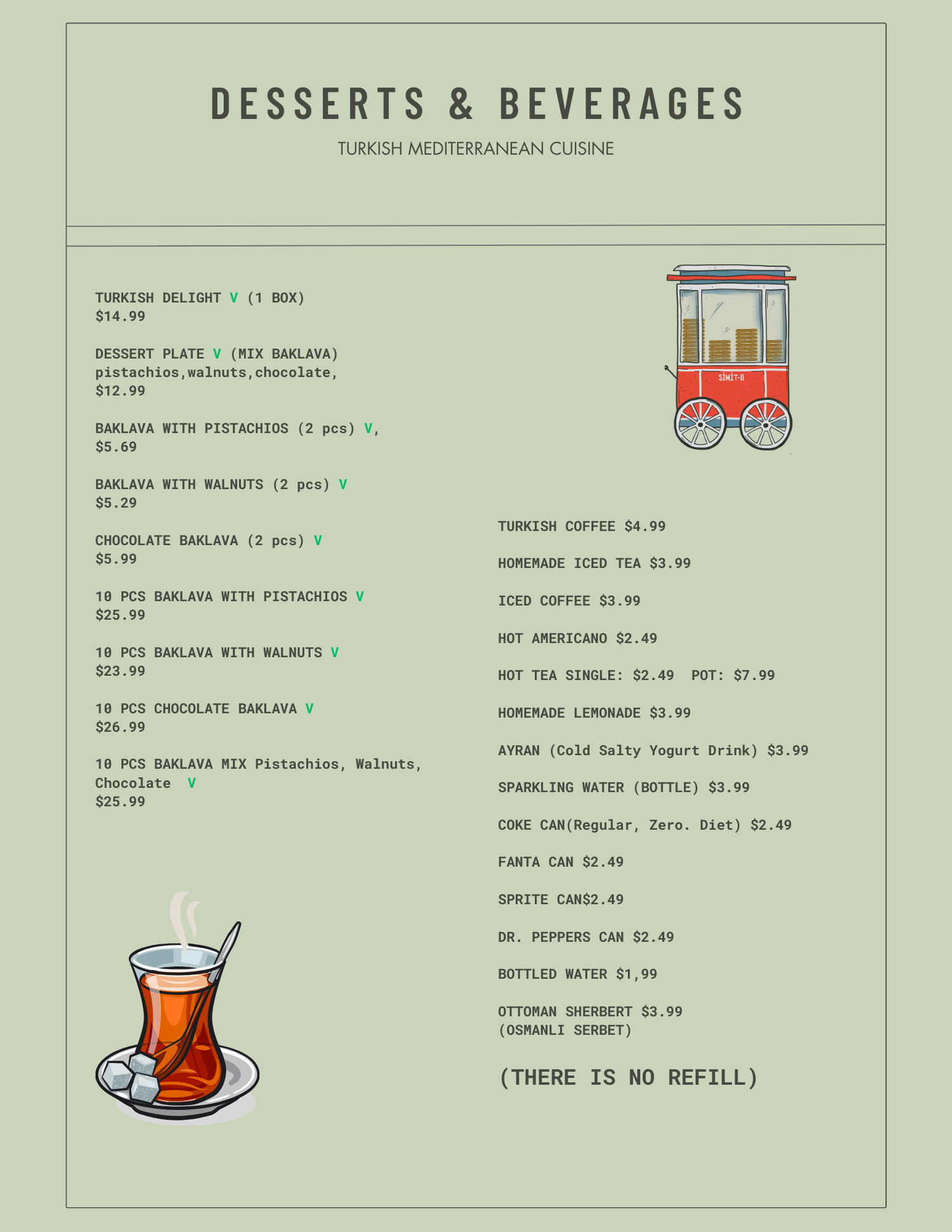 Menu — istanbul florida