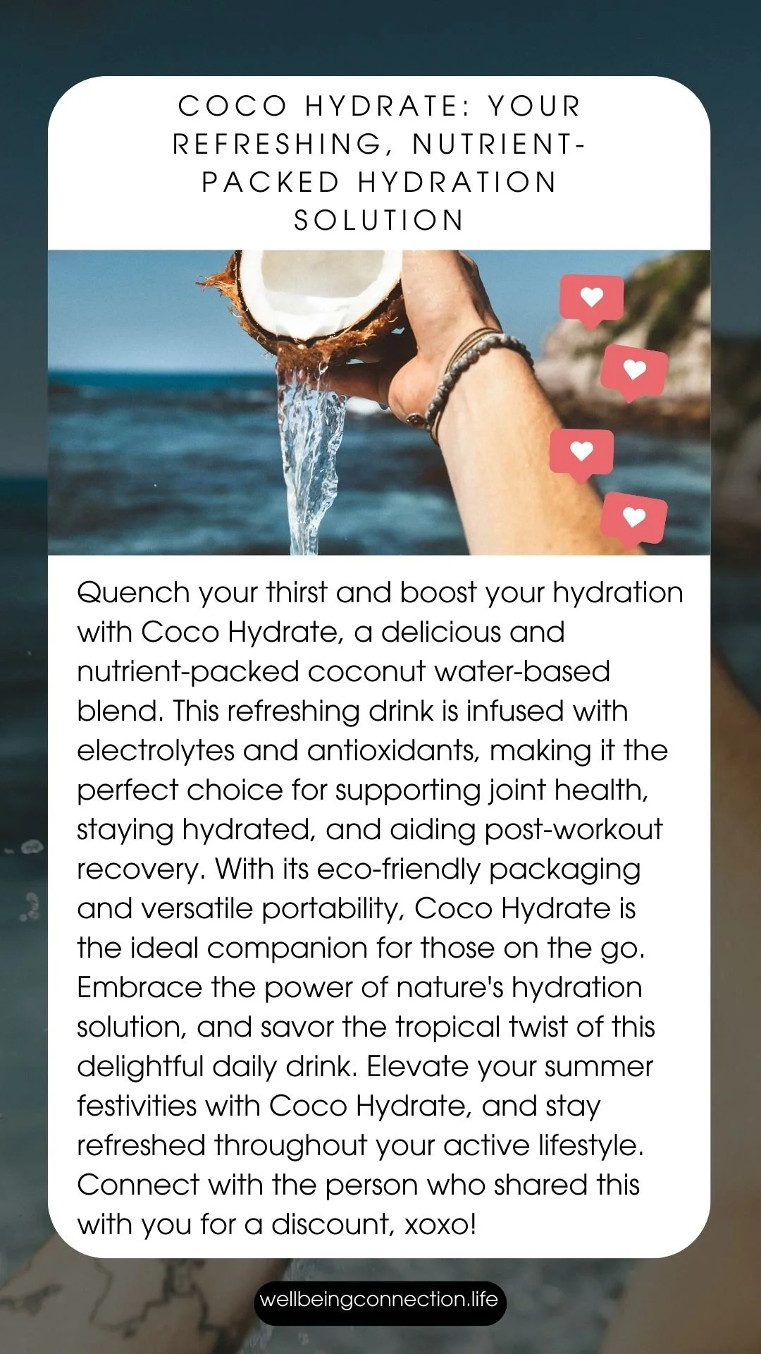 Coco Hydrate: Your Refreshing, Nutrient-Packed Hydration Solution ...