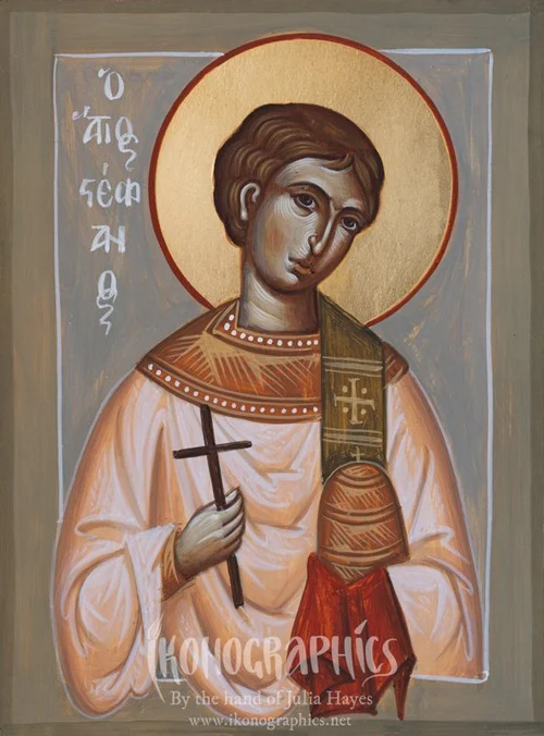 Painting St Stephen: Garments — Ikonographics: Icons and Tutorials by ...