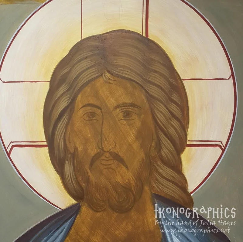 Painting Jesus Christ the Prince of Peace Step-By-Step — Ikonographics ...