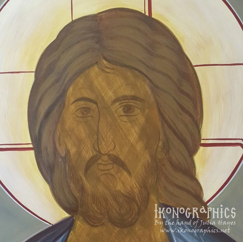 Painting Jesus Christ the Prince of Peace Step-By-Step — Ikonographics ...