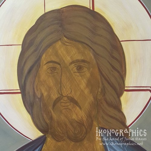 Painting Jesus Christ the Prince of Peace Step-By-Step — Ikonographics ...