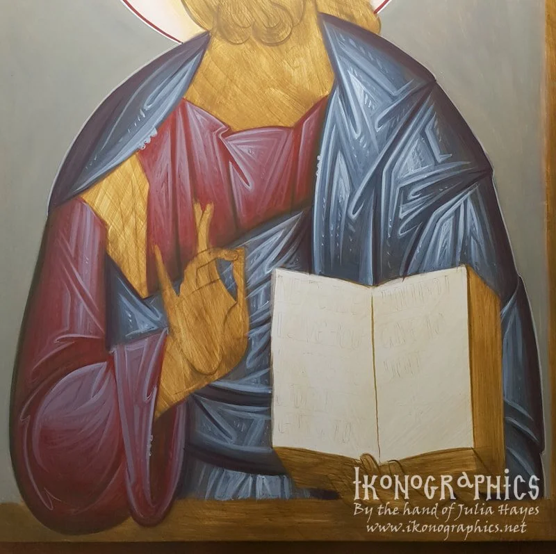 Painting Jesus Christ the Prince of Peace Step-By-Step — Ikonographics ...