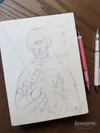 Painting St Menas Step-by-Step (Part 1: Garments) — Ikonographics ...