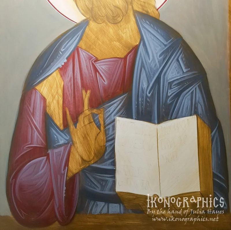Painting Jesus Christ the Prince of Peace Step-By-Step — Ikonographics ...