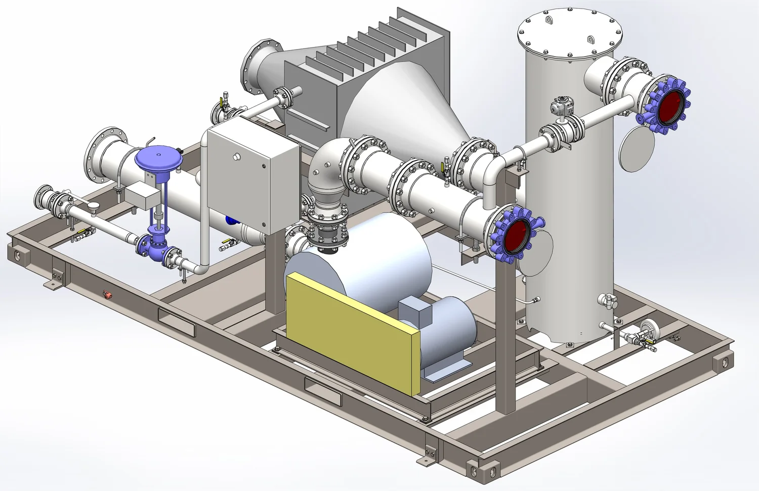 Raw Gas Blower Packaging — Jenmar Concepts