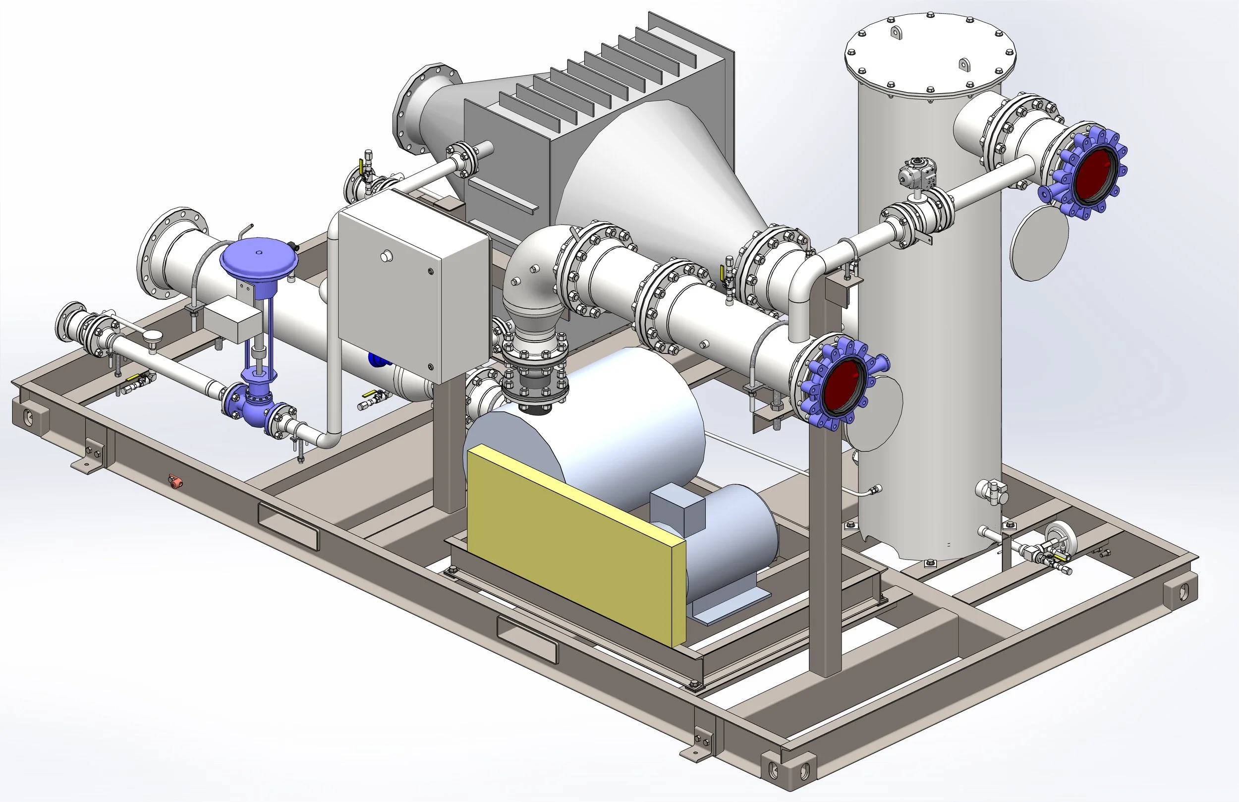 Raw Gas Blower Packaging — Jenmar Concepts