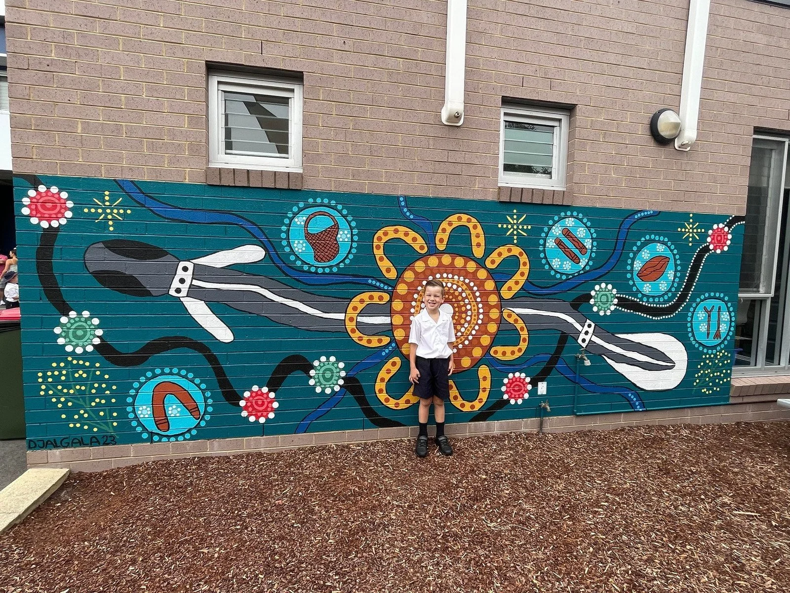 Aboriginal Art Murals Sydney | Celebrating First Nations Culture — Djalgala | Aboriginal ...