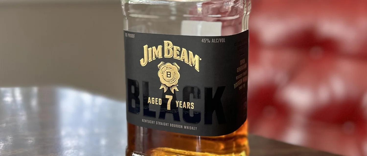Review #485 - Jim Beam Black 7 Year Bourbon — Me, My Wife & Whisky