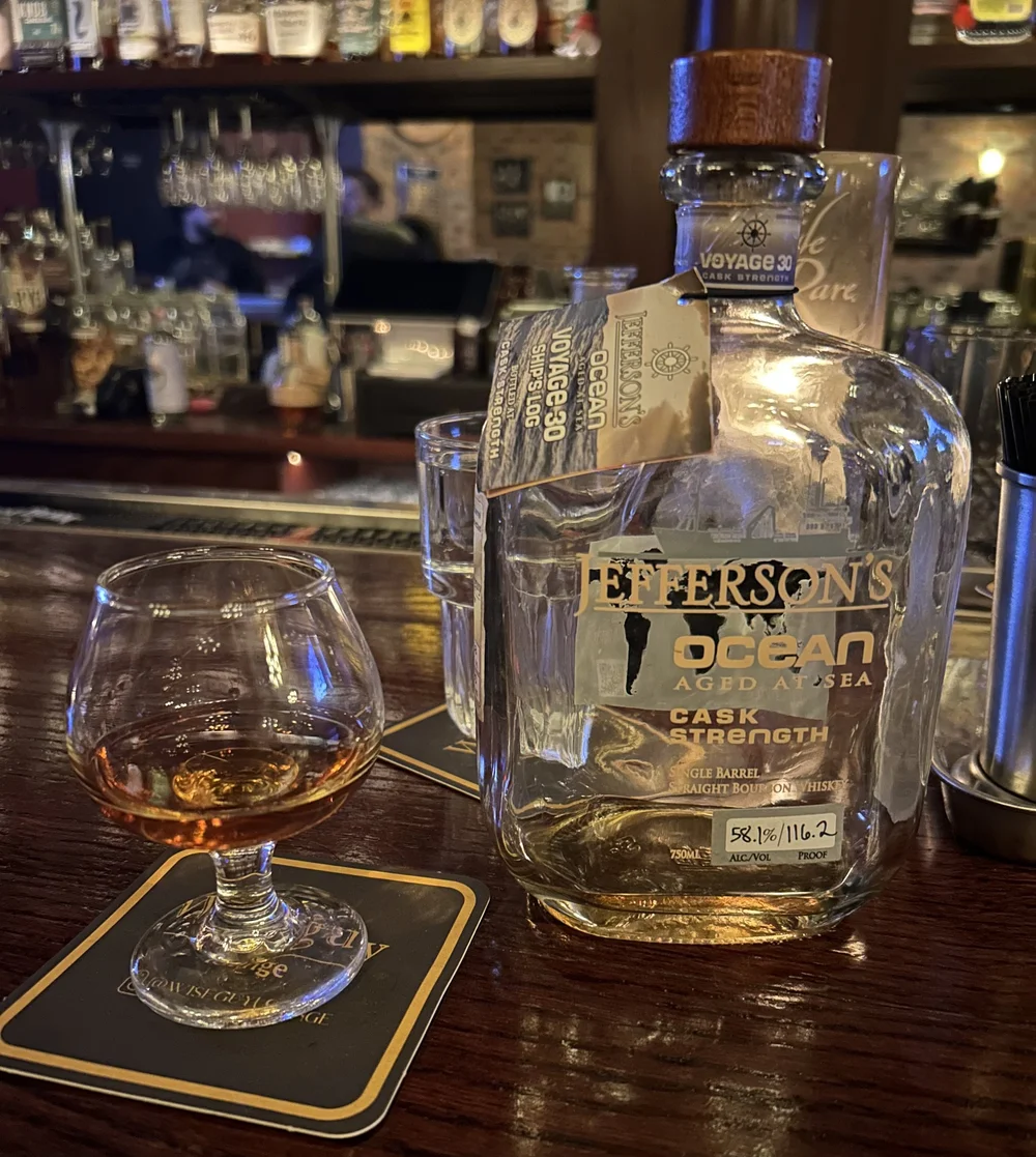 Review #374 - Jefferson's Ocean Voyage 30 Single Barrel - Wiseguy ...
