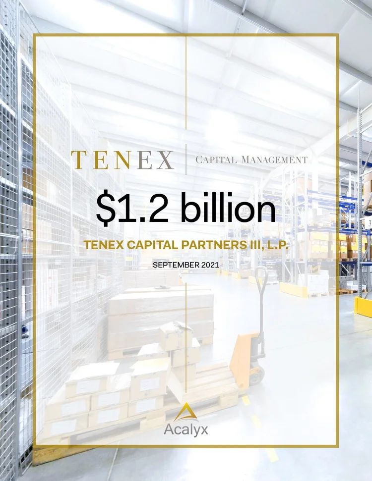 Tenex Capital Management Fund III — Acalyx Advisors