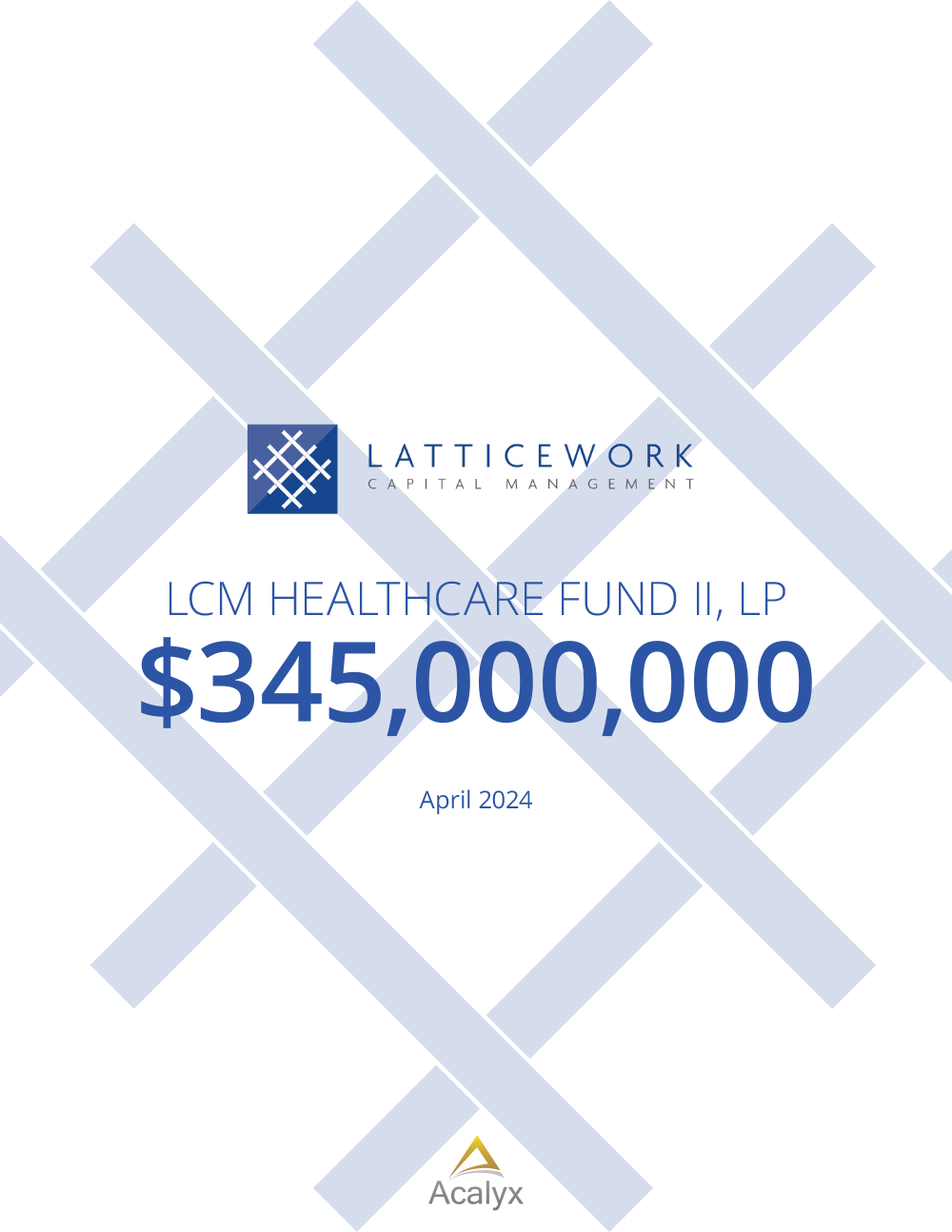 LCM Healthcare Fund II — Acalyx Advisors