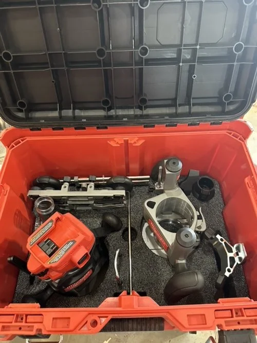 Milwaukee Packout Insert for M18 Router | Kaizen Foam Storage Solution ...
