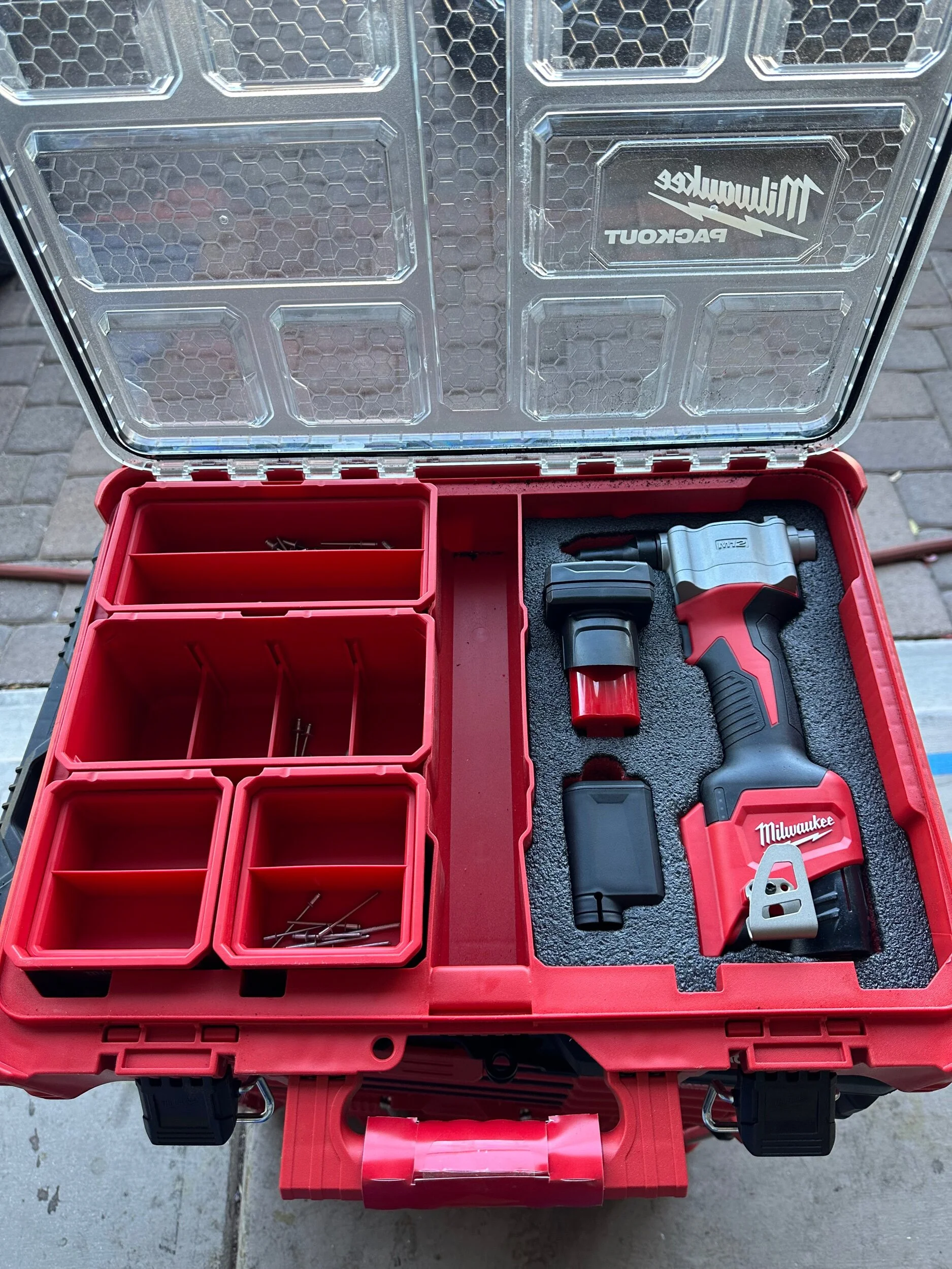 "Efficient Foam Storage Solution for Milwaukee Brushless Rotary Tools ...