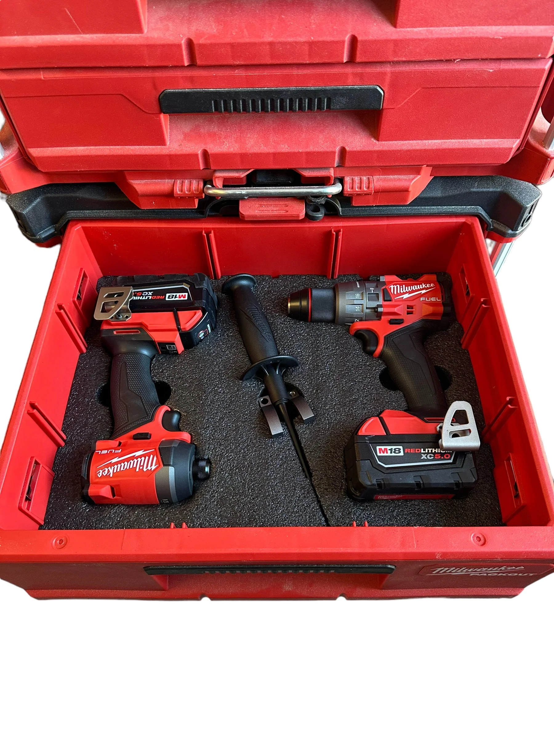 Milwaukee Packout M18 Hammer Combo Kit Insert —Kaizen Foam Inserts ...