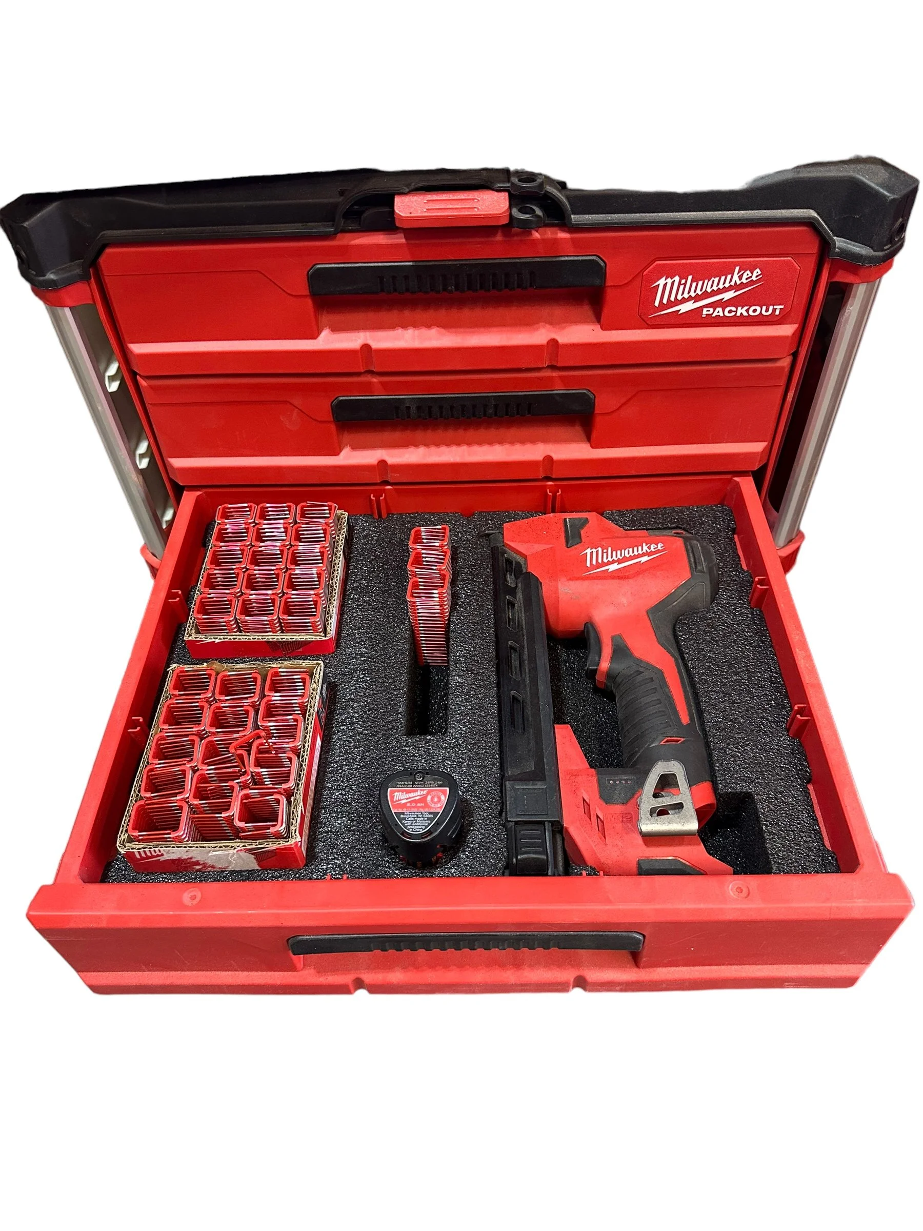 Stapler — Milwaukee, Makita, Dewalt, Packout Organizer kaizen foam ...