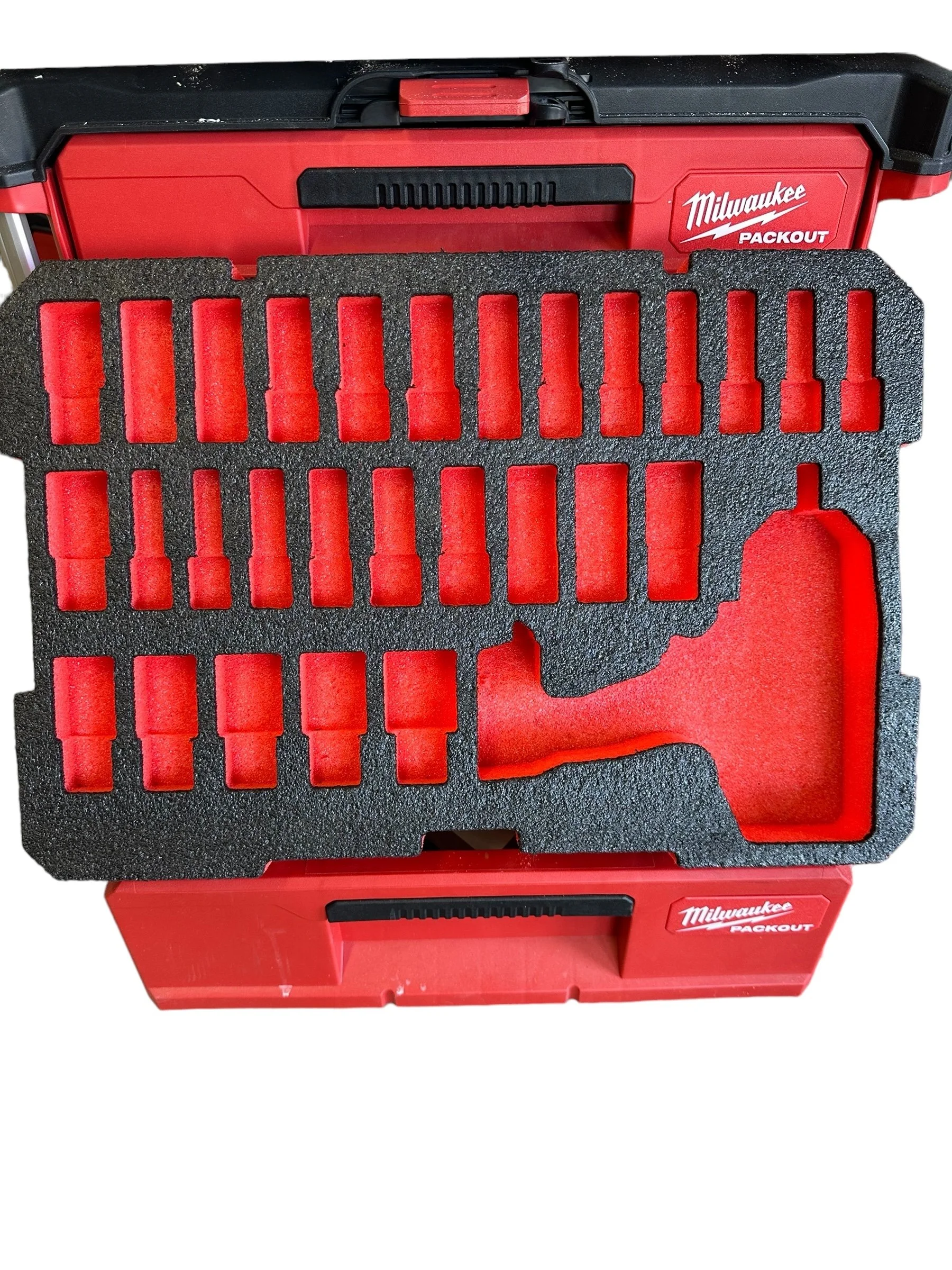 Elevate Your Workspace: Milwaukee M18 Grease Gun 2646 with Kaizen Foam ...